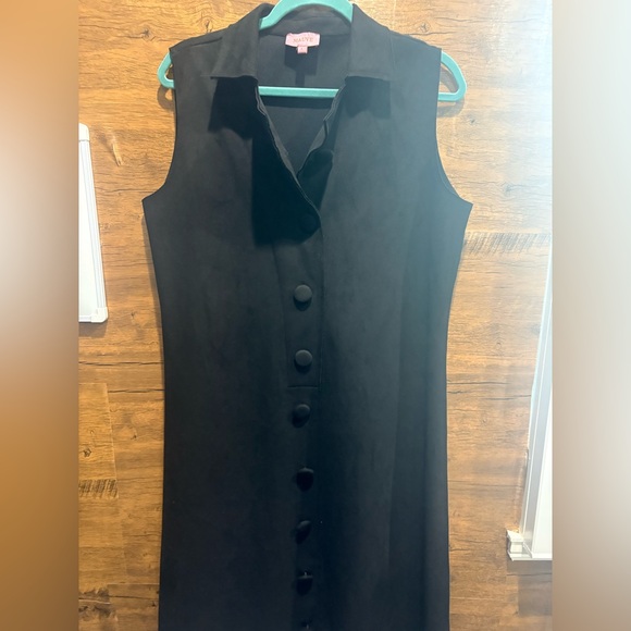 Mauve | Dresses | Mauve Black Sleeveless Dress | Poshmark